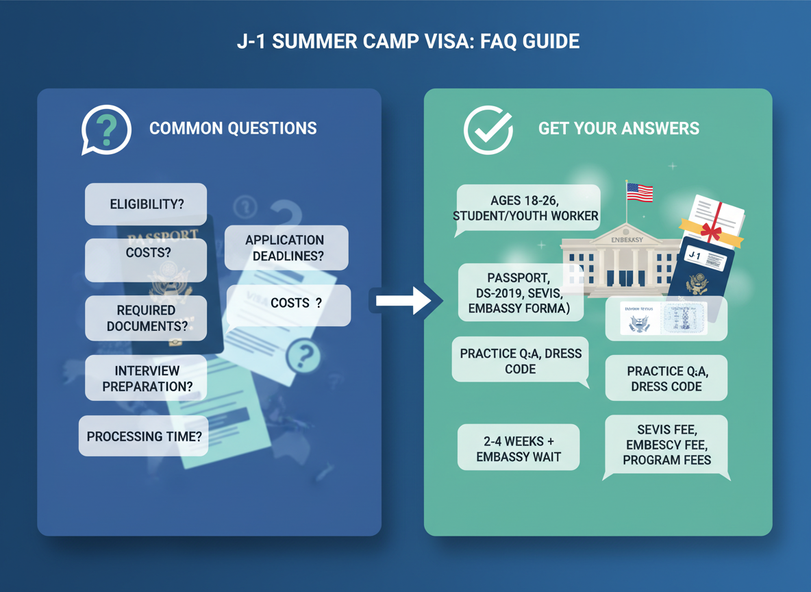 The Ultimate J-1 Summer Camp Visa Guide for International Counselors
